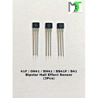 Buy 41F / 0H41 / SH41 / SS41F / S41 Bipolar Hall Effect Sensor for Electric BLDC Motors (3 Pcs ...