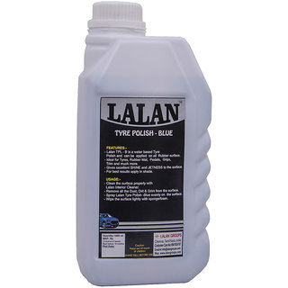 Buy LALAN TPL-B - Tyre Polish Blue ( 1000 ML ) Online @ ₹380 from ShopClues