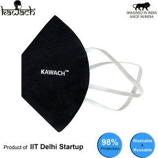 Buy Kawach Mask-Reusable Washable-Multilayer Protective Face Mask-Made ...