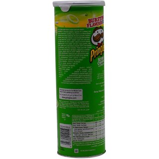 Buy Pringles Potato Crisps, Sour Cream & Onion - 165g Online @ ₹375 ...