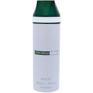 Buy La Muse Crocodile White Perfume Deodrant Body Spray Online @ ₹230 ...