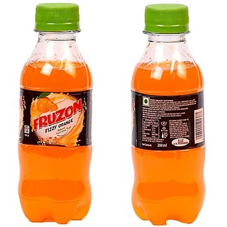 Buy Bindu Fruzon Fizzy Orange Soft Drink Plastic Bottle(200Ml) Online ...