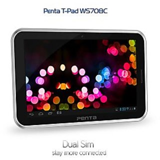 BSNL Penta T-PAD WS708C Dual Sim 2G Calling (Black)