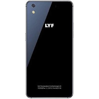 Buy Battery Door Housing Hard Back Panel for LYF Water 8 (Black) Online ...
