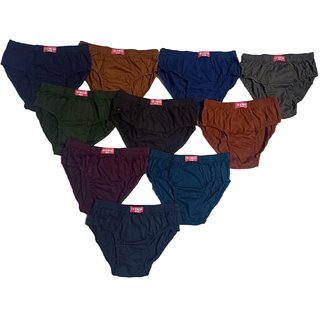 Buy Men s Inner Wear Cotton Brief Gents Under wear for Boys Multicolor Pack of 10 Online 899 from ShopClues