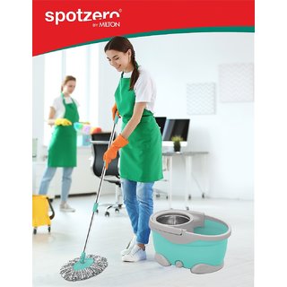 Buy Spotzero by Milton Swift Mop / Bucket Mop With Four Wheels ...