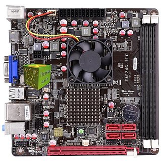 Buy Jetway TAE24G-ITX AMD Hudson D1 Mini-ITX Motherboard w/Embedded Fusion E240 1.5GHz CPU, HDMI ...