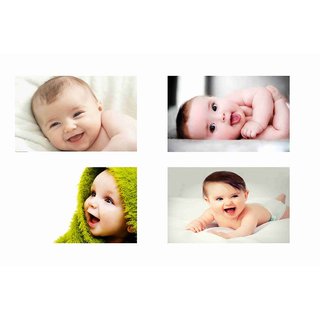 Buy Cute Baby Combo Poster Set of 4 Poster - poster for pregnant women ...