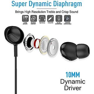 Buy Ubon GPR-411 CHAMP Wired Headset (Black, White, In the Ear) Online @ ₹265 from ShopClues