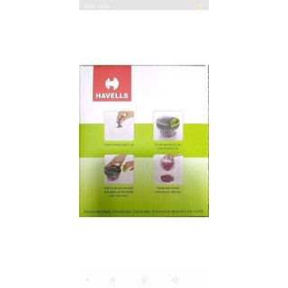 Buy Havells Handy Mini Chopper with 3 Blades (Grey) Online @ ₹458 from ...