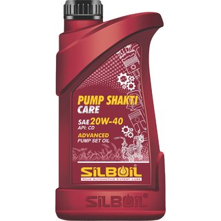 Buy Silboil Pump Shakti Agri 20W-40 CD Diezel Engine Oil for Pumpsets ...