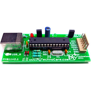 Buy AVR 8051 USB ISP Programmer For Atmel AVR 8051/ 8052 ...