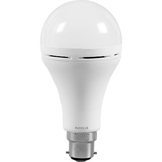 Buy HAVELLS LED 9W INVERTER BULB B22 CDL (White) - Emergency Light Online @ ₹549 from ShopClues