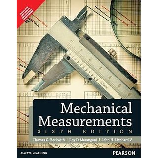 Buy Mechanical Measurements BY THOMAS G BECKWITH ROY D MARANGONI Online @ ₹869 from ShopClues
