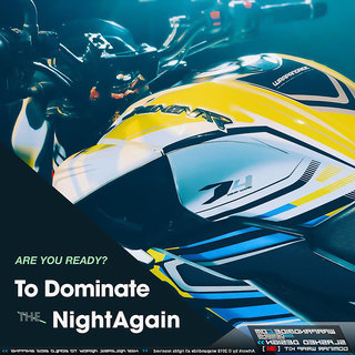 Buy Bajaj Dominar 250/400 Slashed Combo Design Full Body Wrap Decal ...