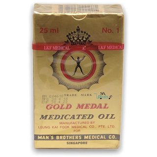 Buy Gold Medal Medicated Oil 25ml (Pack Of 3, 25ml Each) Online @ ₹1400 ...