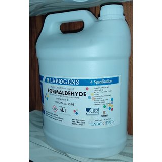 Buy FORMALDEHYDE SOLUTION 37 Extra Pure - 5 LTR Online @ ₹999 from ...