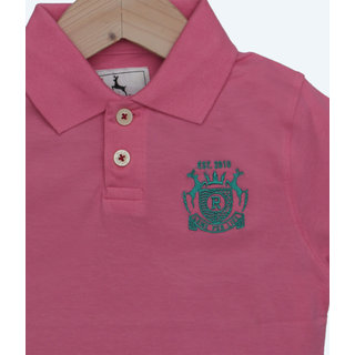 Buy Red Line Boys Organic Rosa Polo T-Shirts Online @ ₹569 from ShopClues