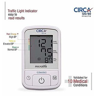Buy Circa 120/80 Practo Microlife Blood Pressure Monitor Online @ ₹2995 ...