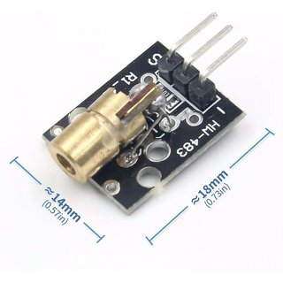 Buy TECHDELIVERS Laser Transmitter and Laser Receiver Sensor Module Non ...