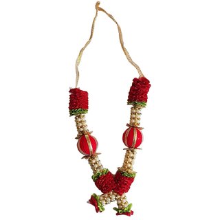 Buy Beautiful Artificial Flower Garland/Pooja Haar Mala for God Idols ...