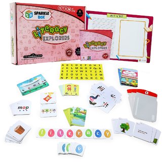 Buy Sparklebox Early Learning Preschool Kit For Kids (Grade K2) II ...