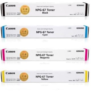 Buy Canon NPG 67 Toner Cartridge Pack Of 4 For Use IR C3320,C3325,C3330 Online @ ₹10000 from ...