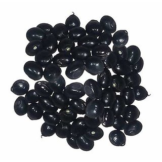 Buy Xetomos Kali Chirmi Gunja Seeds for Mahalaxmi Puja (Black) - 100 ...