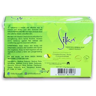 Buy SILKA Vitamin E Enriched Soap For Skin Brightening (135 g) 3PC ...