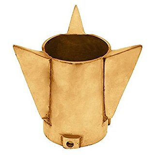 Buy Rocket Shaped Brass Bike Silencer End Cap for Bullet Bikes Online ...