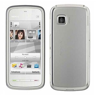 Buy Refurbished Nokia 5233 Single Sim Feature Phone 3.2 inches Display ...