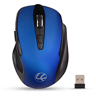 Buy LAPCARE Goodie Wireless Mouse 6 button, 1600 dpi - Blue Wireless ...