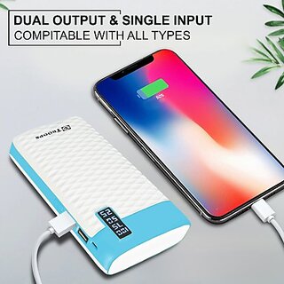 Buy TP TROOPS 12100 mAh Power Bank (Blue, Lithium-ion, for Mobile ...