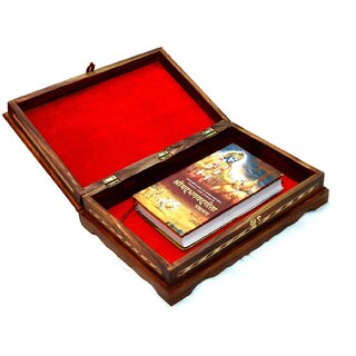 Buy Wooden Rehal Box for Reading Bhagwat Geeta / Quran / Bible etc ...