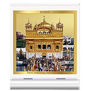 Buy DIVINITI Golden Temple Photo Frame for Car Dashboard Table Decor ...
