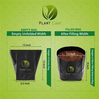 Buy PLANT CARE poly grow bags 12x12 Inch Pack of 40 plant bag Online ...