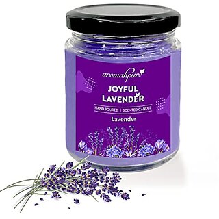 Buy Aromahpure Scented Candle (Set 1) (45 hrs) (100 Soy Wax)- Handcrafted Smoke-Free Joyful ...