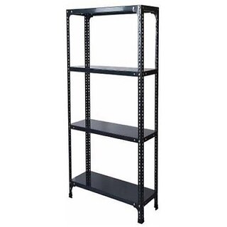 Buy Spacious 4 Shelf Multipurpose Slotted Angle Rack ,243637 ( Dagrey ...
