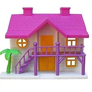 Buy Hinati Dual Doll funny house play set (Multicolor) Online @ ₹399 ...