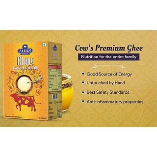 Buy PARAM Premium Cow Ghee with Desi ghee for Better Immunity Pack of ...