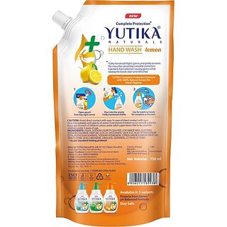 Buy Yutika Naturals Hand Wash Complete Protection 100 Natural Extract ...