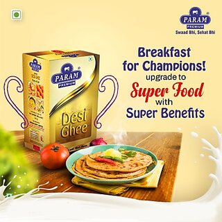 Buy Param Premium Desi Ghee - Pure Desi Ghee For Better Immunity ...