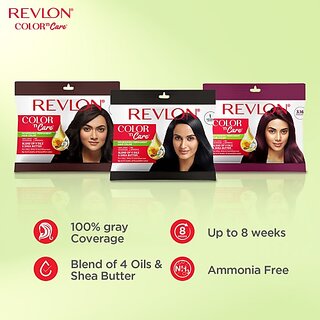 Buy Revlon Color N Care Permanent Hair Color Cream-Revamp-18 (Pack of 3 ...