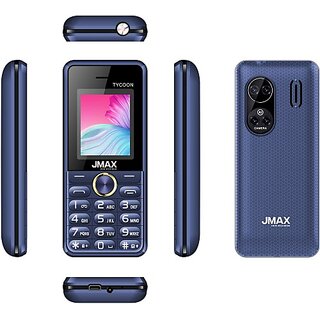 Buy Jmax Tycoon (Dual SIM, 1.8 Inch Display, 2500 mAh Battery, Blue) Online @ ₹746 from ShopClues