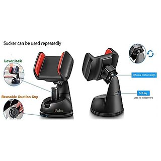 Buy Moxly Universal Silicone Sucker Long Neck Car Mobile Phone Holder Mount Stand Ultimate ...