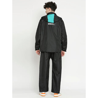 Buy Zeel Go Hike Black Green Rainwear - JS508 Online - Get 1% Off