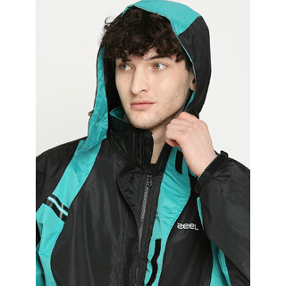 Buy Zeel Go Hike Black Green Rainwear - JS508 Online - Get 1% Off