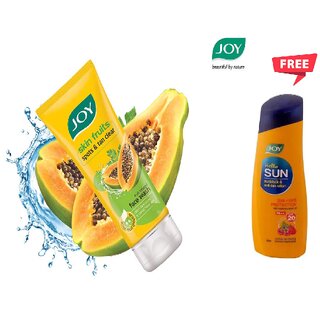 Buy Joy Skin Fruits Spots Tan Clear Face Wash 50 ml Free with Joy ...