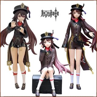 Buy Genshin Impact Knight Hu Tao Anime Figure Hu Tao Action Figure ...