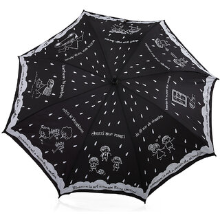 Buy The Modern Ape - Automatic Chalkboard design nylon rain umbrella ...